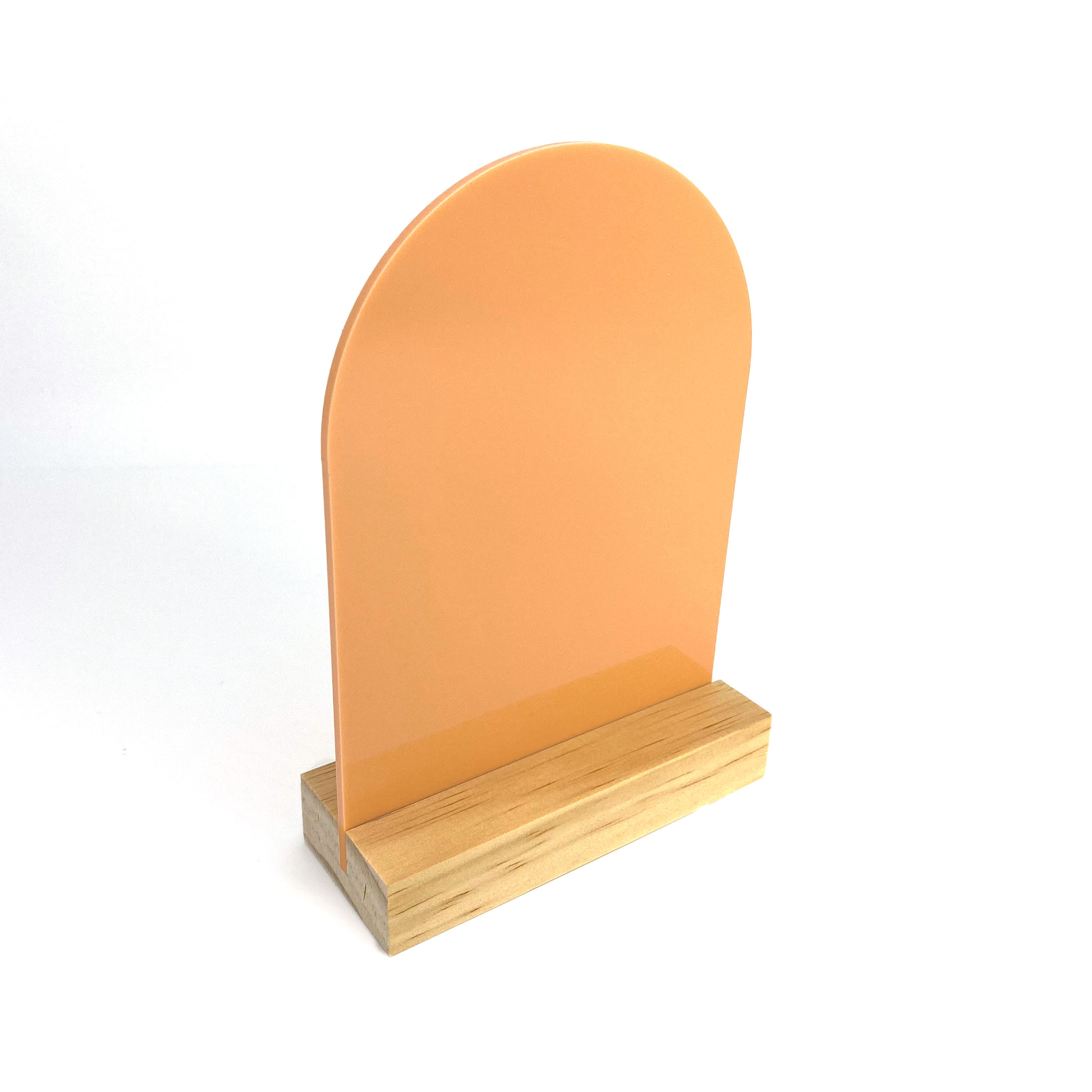 Acrylic Pastel Orange 3mm Matte Gloss AB Printed Panels acrylic-pastel-orange-3mm-matte-gloss-ab-printed-panels