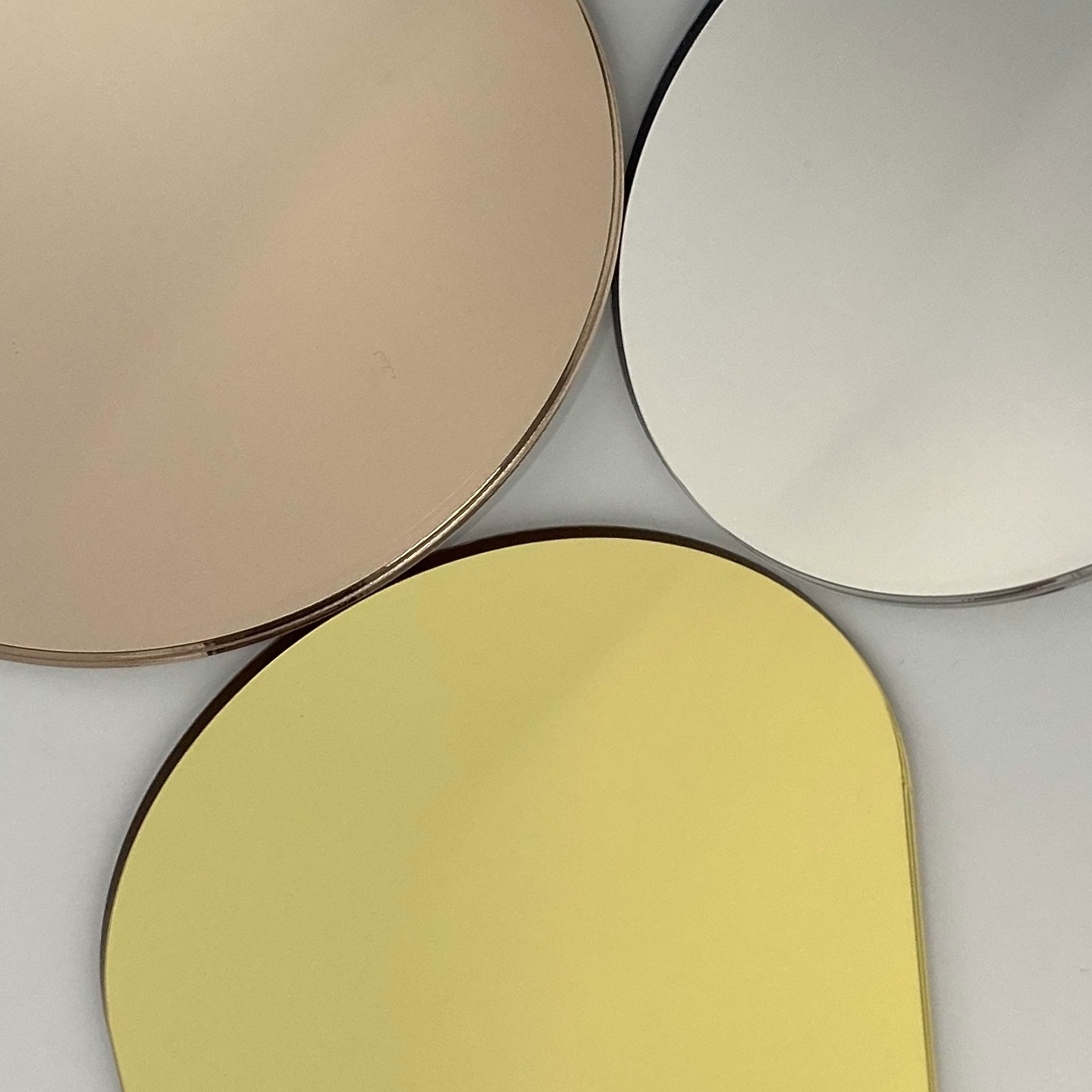 Acrylic - Gold Mirror 3mm (White Backing) AA