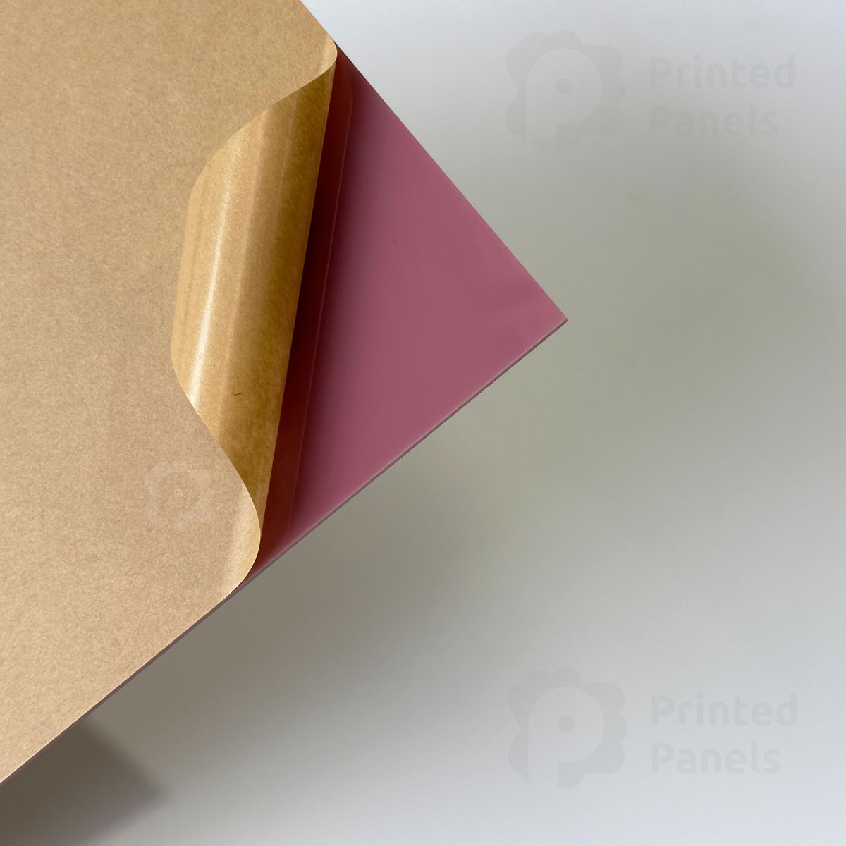 Acrylic - Dusty Pink 3mm (Matte/Gloss) AA - Printed Panels