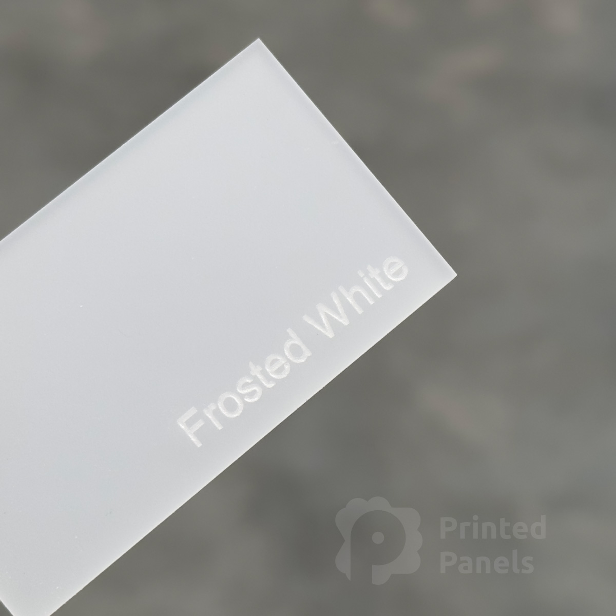 Acrylic - Frosted White Matte/Matte AA