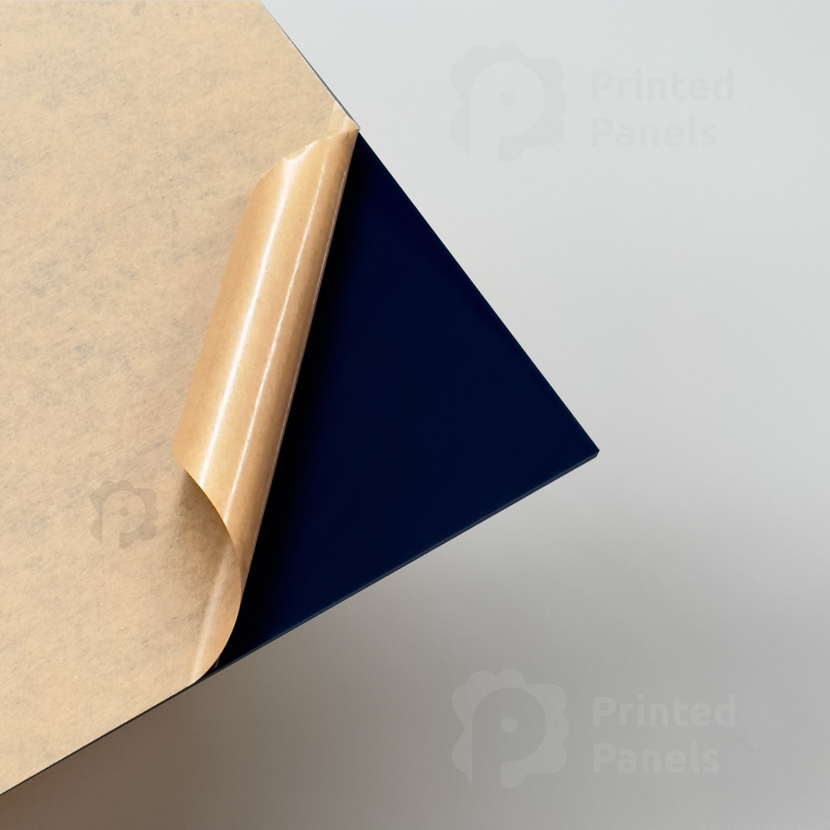 Acrylic - Dark Navy Blue 3mm (Matte/Gloss) AA - Printed Panels