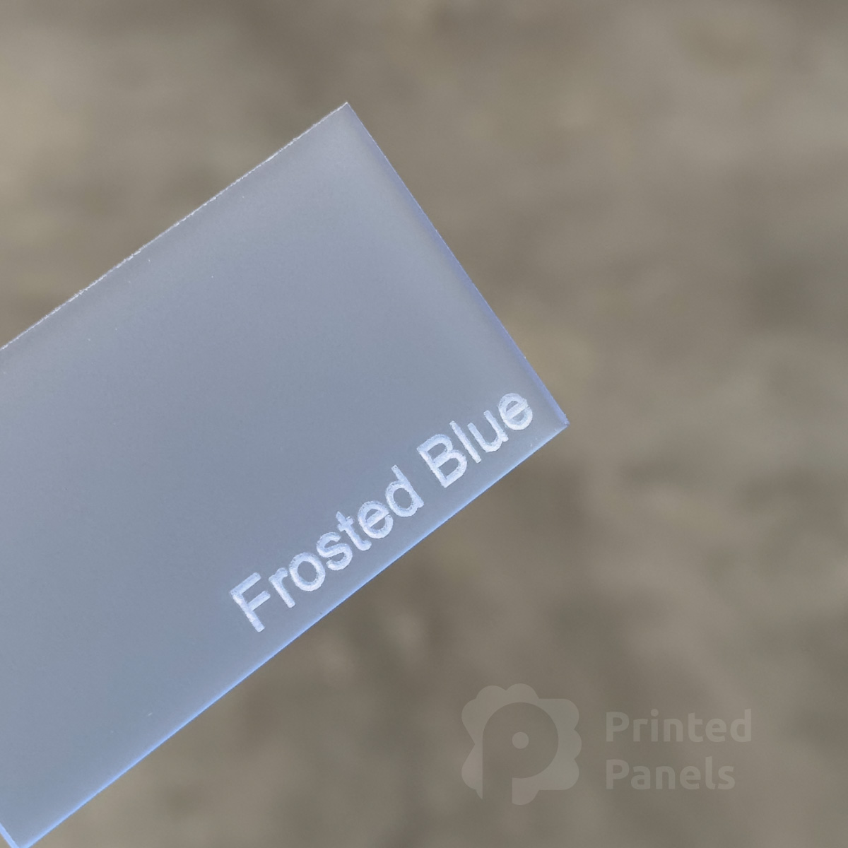 Acrylic - Frosted Blue Matte/Matte AA
