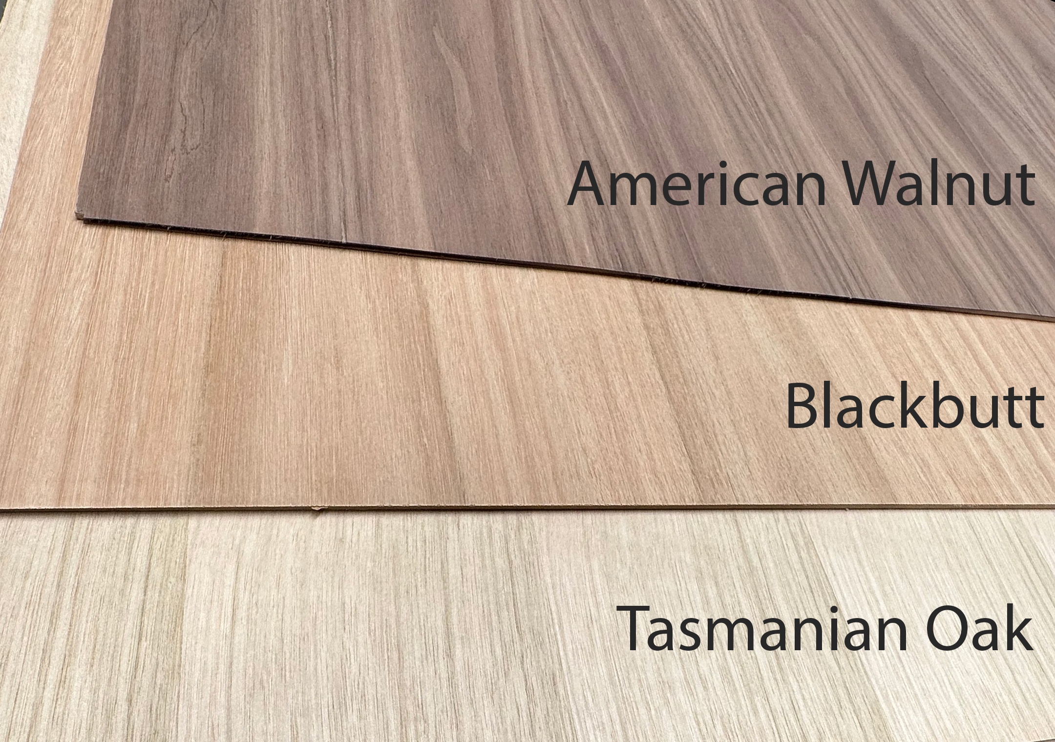 4mm Natural Veneered MDF - Sample Pack - Printed Panels