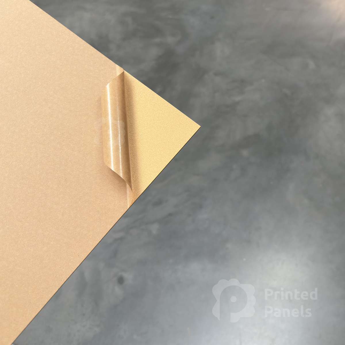 Acrylic - Metallic Gold 3mm (Dual Tone) AA