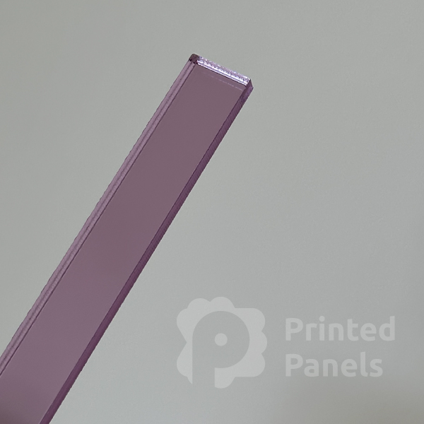 Acrylic - Mauve Mirror 3mm (Grey Backing) AA